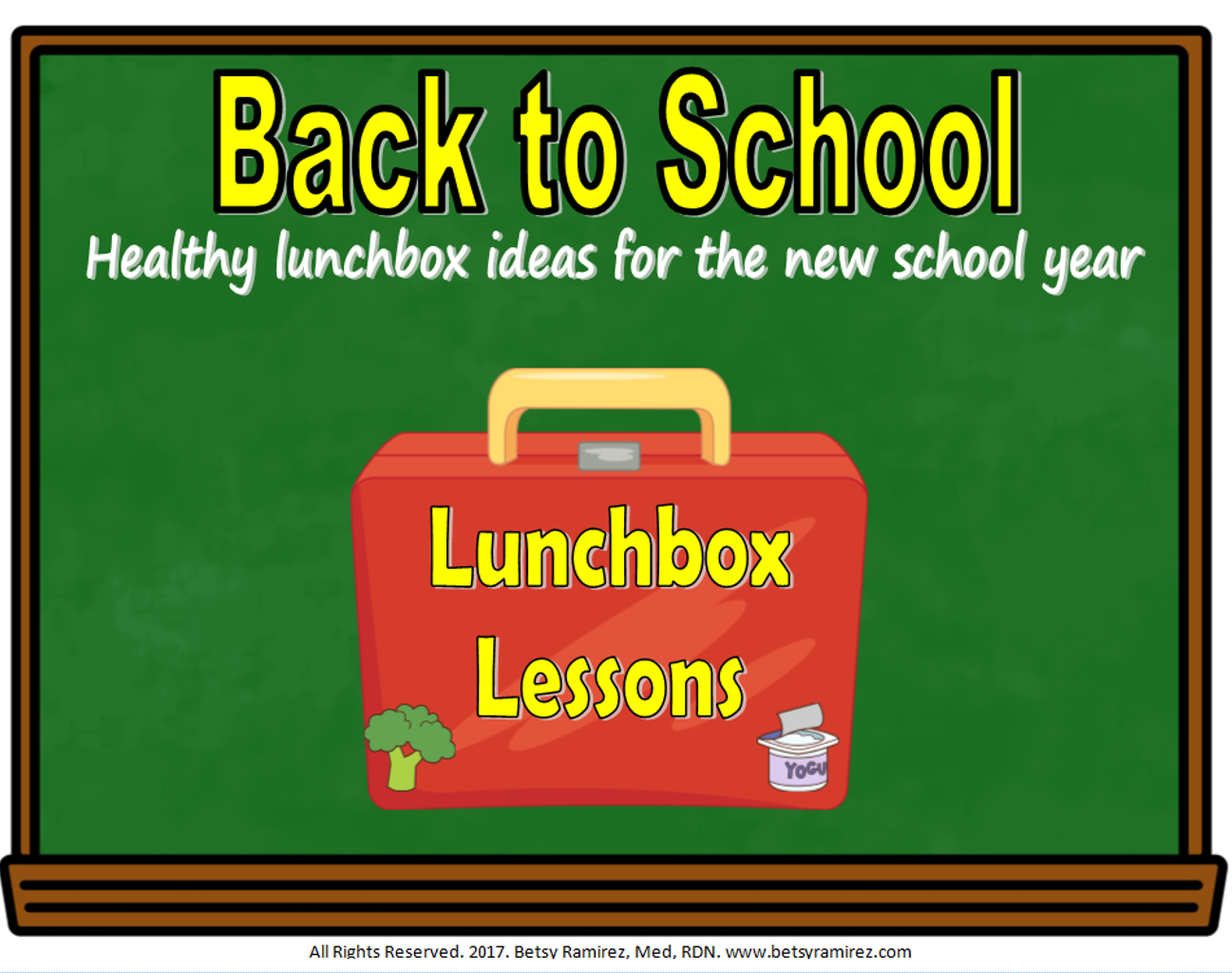 lunchbox, back to school, kids - Well Resourced Dietitian