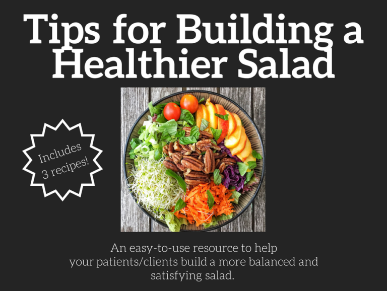 Steps to Building a Nourishing & Satisfying Salad - Well Resourced ...