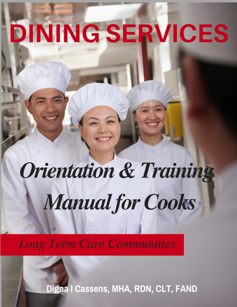 Dining Services Orientation & Training Manual for Cooks - Well ...