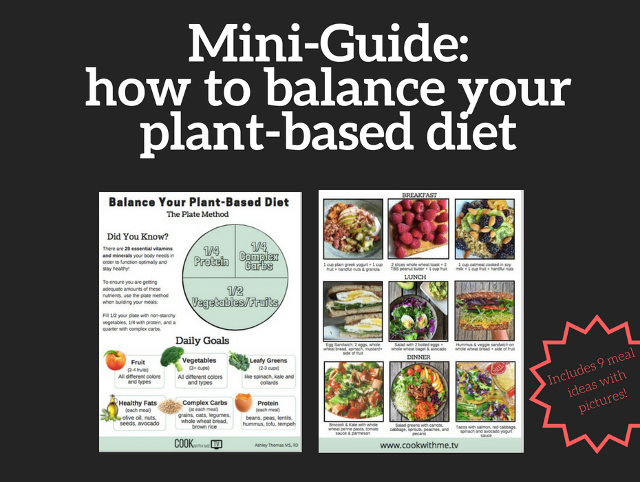 Mini Guide: Balance your plant-based diet - Well Resourced Dietitian