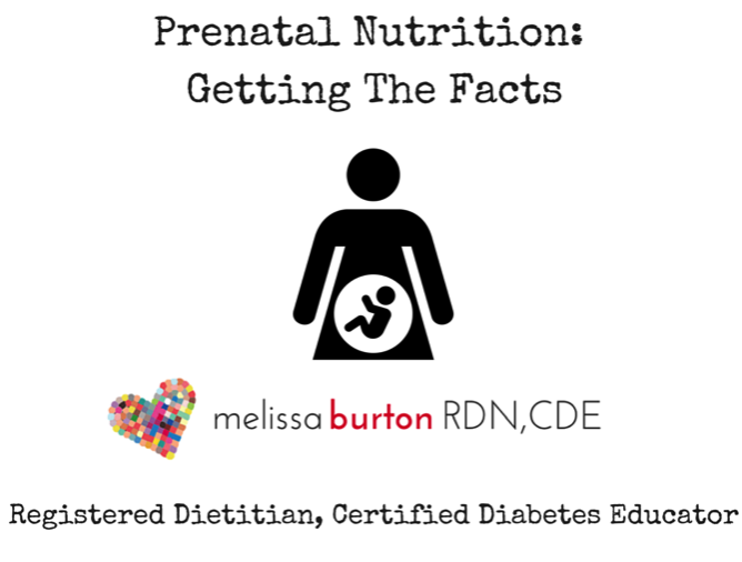 Prenatal Nutrition, Pregnancy Presentation - Well Resourced Dietitian