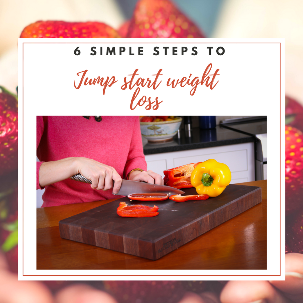 6 Simple Steps to Jump Start Weight Loss - Well Resourced Dietitian