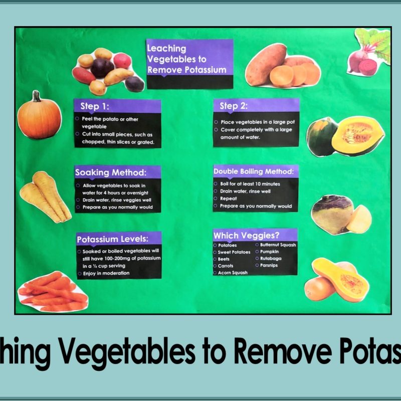 Leaching Vegetables to Remove Potassium - Bulletin Board - Well ...