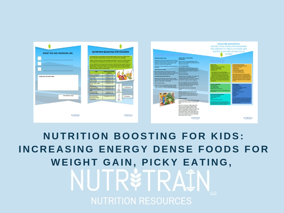 Nutrition Boosting For Kids - Well Resourced Dietitian