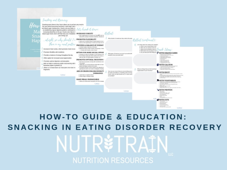 How-To Guide & Education, Snacking in Eating Disorder Recovery - Well ...