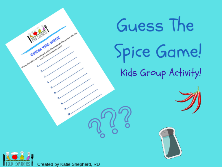 Guess The Spice Game! - Well Resourced Dietitian