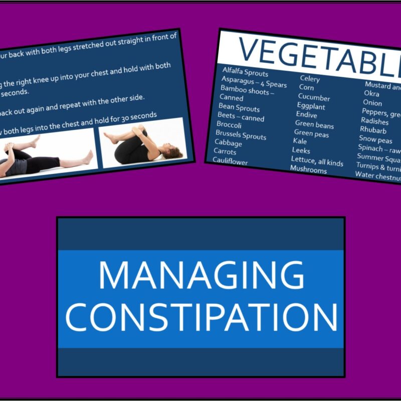Managing Constipation - Well Resourced Dietitian