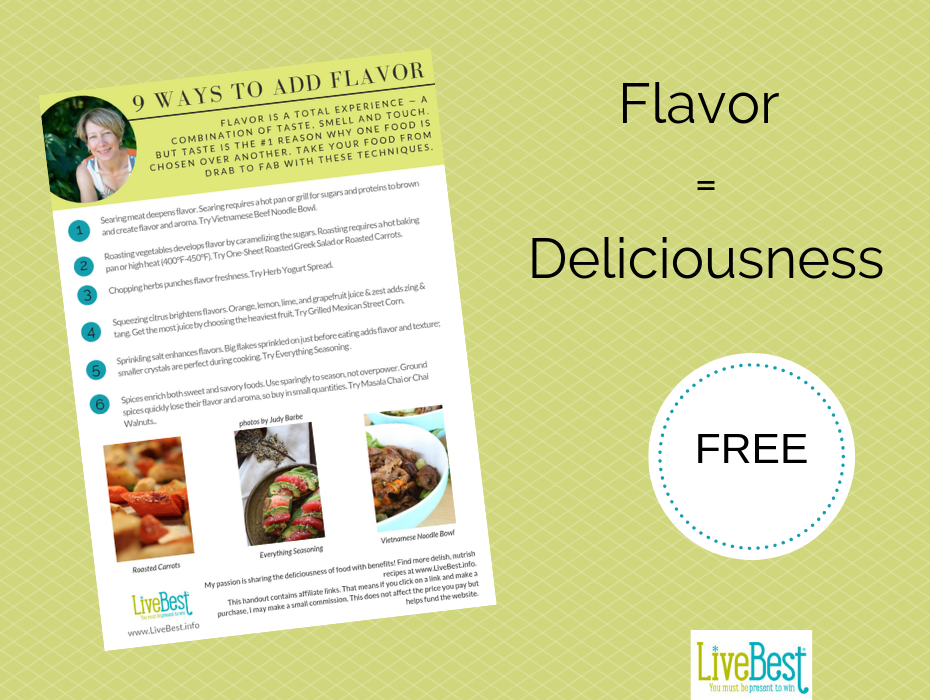 9 Ways to Add Flavor - Well Resourced Dietitian