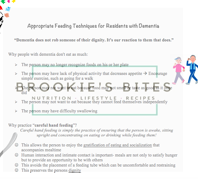 Appropriate Feeding Techniques for Patient's with Dementia - Well ...