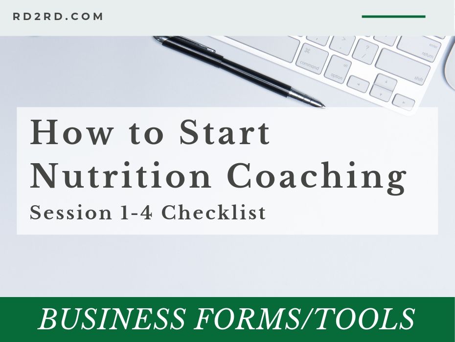 How To Start Your Private Practice Nutrition Coaching - Well Resourced ...