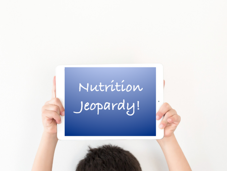 Nutrition Jeopardy Activity for Kids - Well Resourced Dietitian