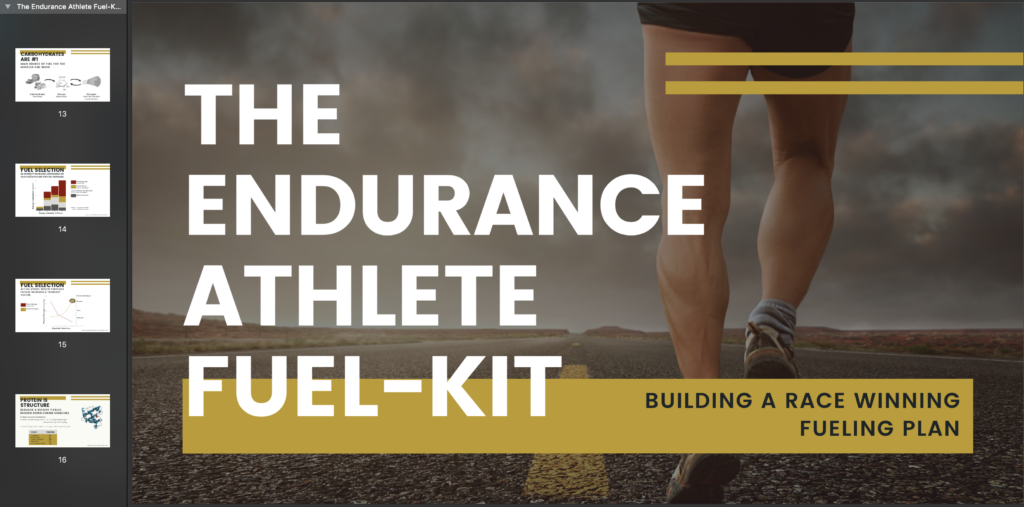 The Endurance Athlete Fuel-Kit: Building a Race Winning Fueling Plan ...