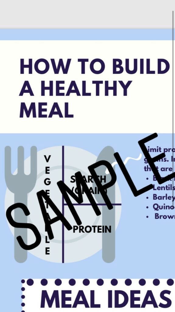 How To Build a Healthy Meal - Well Resourced Dietitian