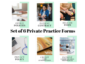 Getting Started Forms for Private Practice - Well Resourced Dietitian
