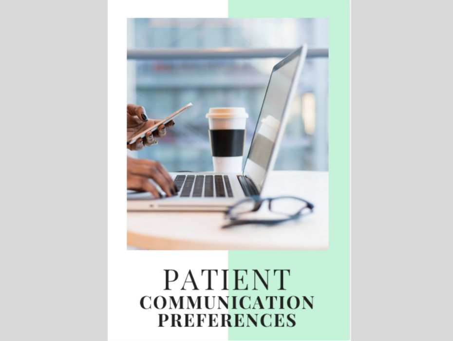 Patient Communication Preferences - Well Resourced Dietitian
