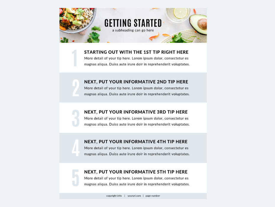 Worksheet and Guide: Tip Sheet - Well Resourced Dietitian
