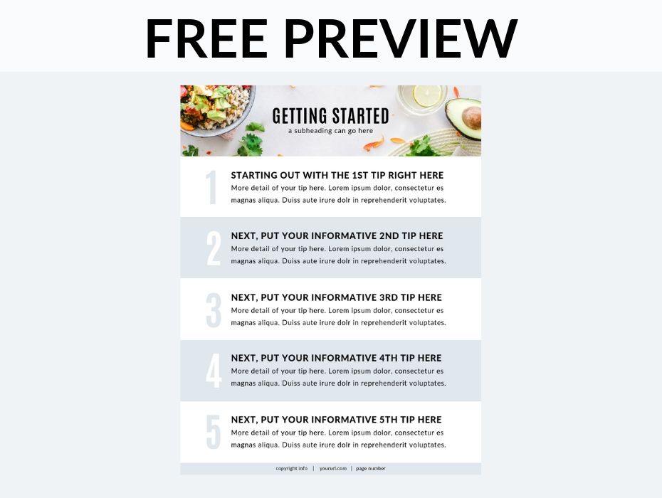 Canva Template Library (Premium Members) | Well Resourced Dietitian