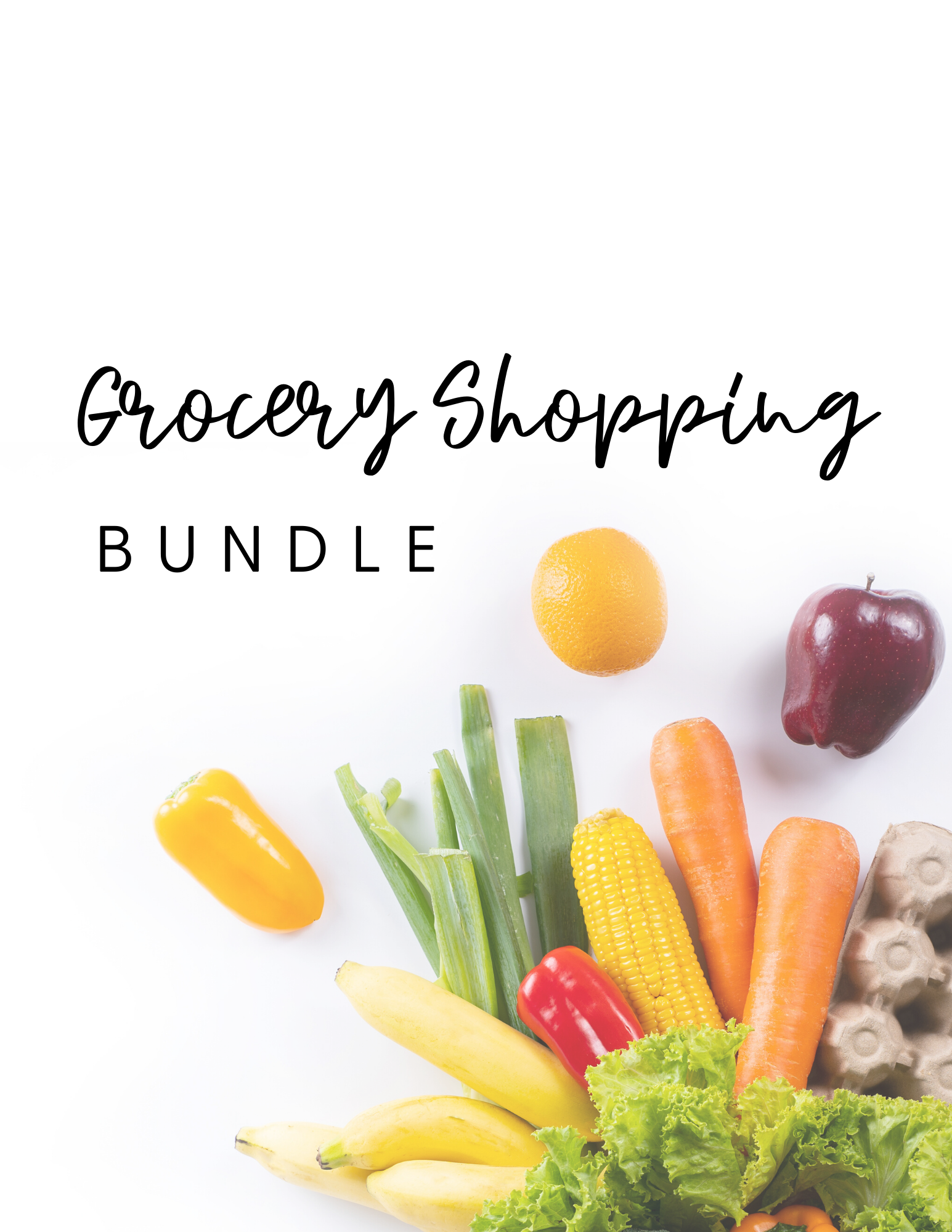 Grocery Shopping Bundle - Well Resourced Dietitian