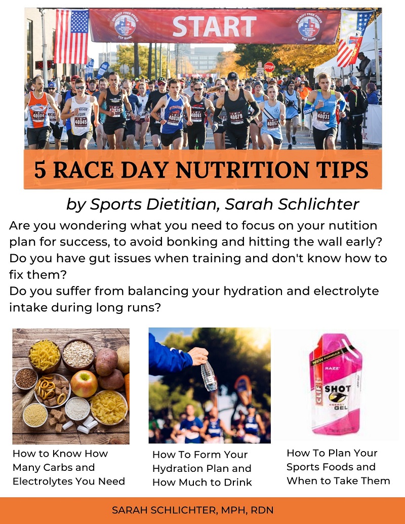 Marathon Nutrition Tips for Raceday - Well Resourced Dietitian