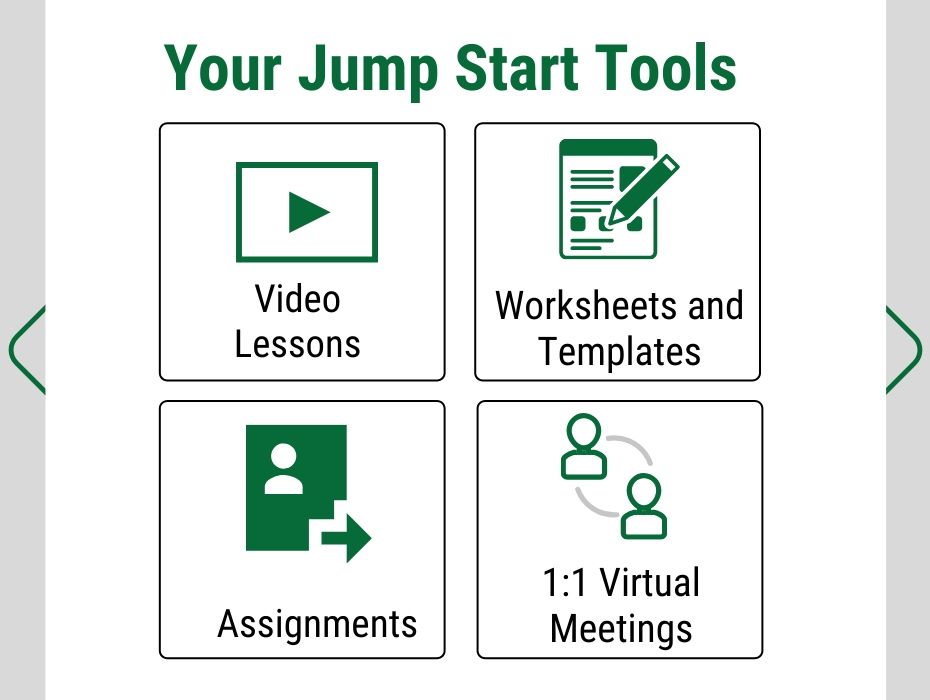 Jump Start Masterclass - Well Resourced Dietitian