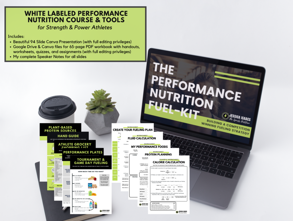 The Performance Nutrition Fuel-Kit Course - Well Resourced Dietitian