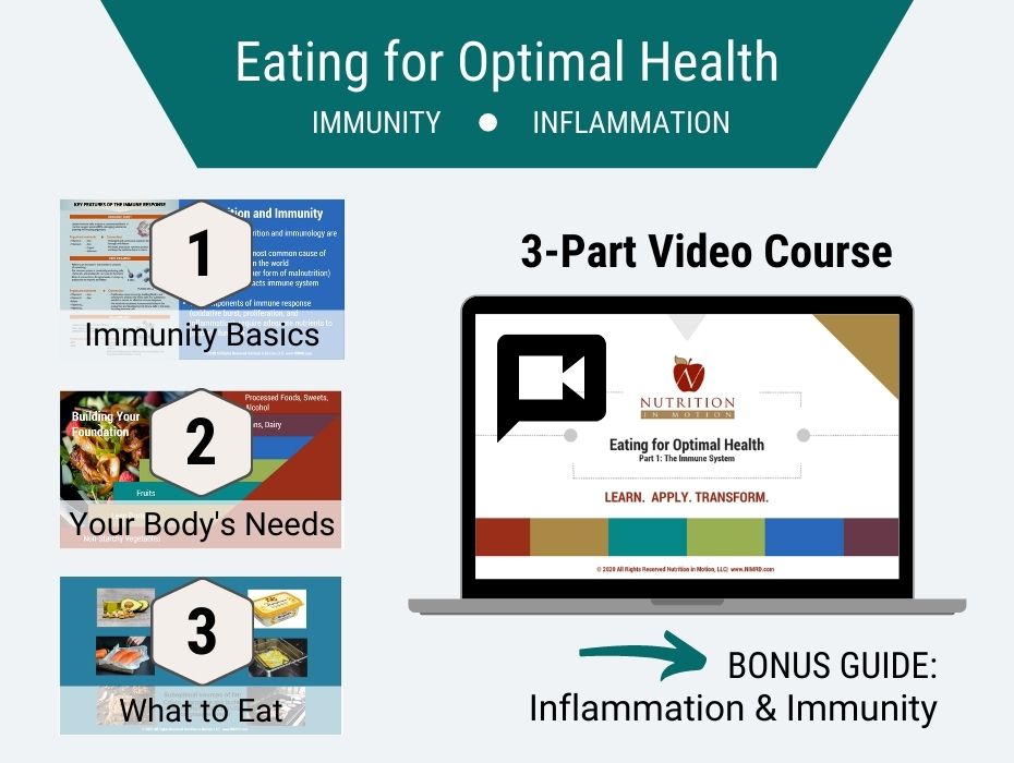 Videos: Eating for Optimal Health - Well Resourced Dietitian