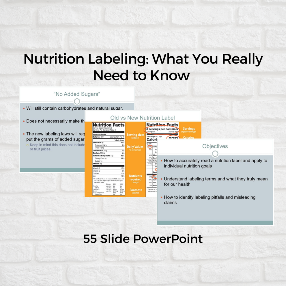 Nutrition Labeling: What You Really Need to Know - Well Resourced Dietitian