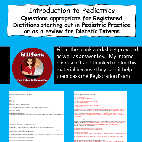 Introduction to Pediatrics: Questions and Answer Key - Well Resourced ...