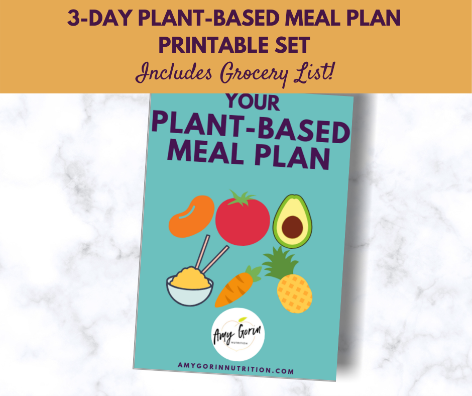 Plant-Based Meal Plan & Grocery Guide - for Vegetarian & Vegan Meal ...