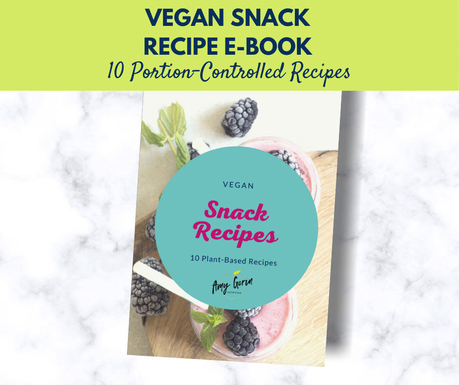 Vegan Snack Time Recipe Ebook: 10 Vegan Recipes | Digital E-Book of ...