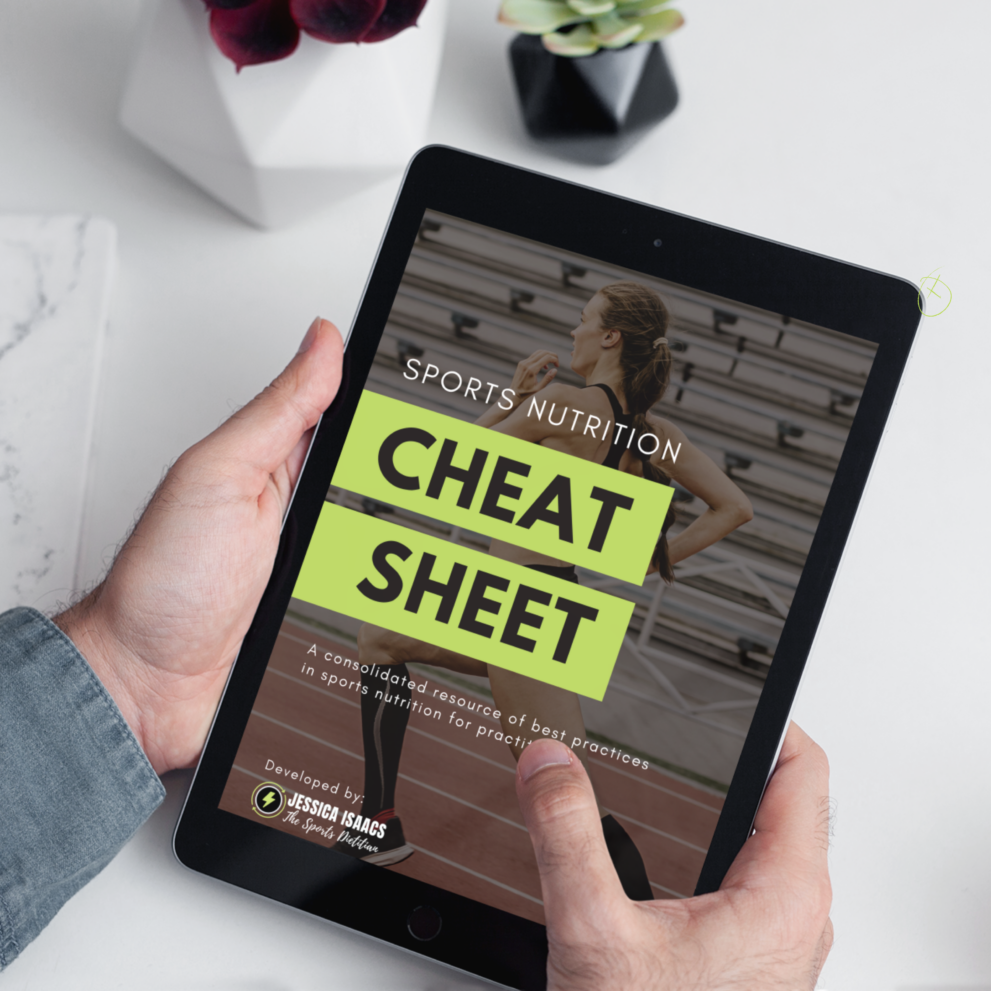 Sports Nutrition Cheat Sheet & Calculator - Well Resourced Dietitian