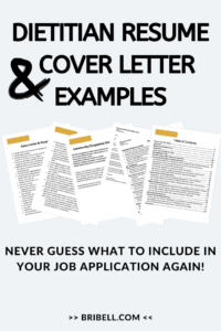 Create a Standout Dietitian Resume (with Examples!) - Well Resourced ...