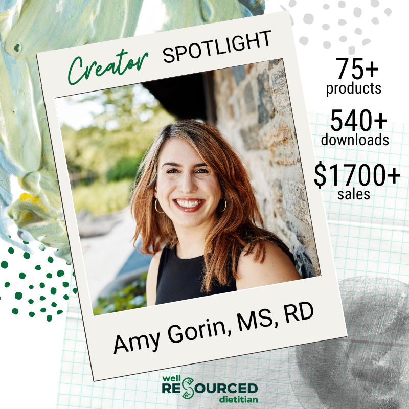 Amy Gorin and the Lucrative Multi-Niche Store - Well Resourced Dietitian