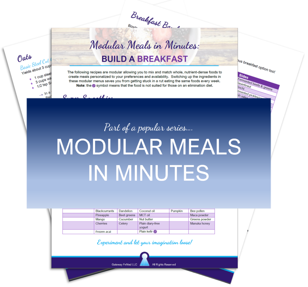 Build a Breakfast - Modular Breakfast Recipes - Well Resourced Dietitian