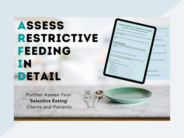 ARFID and ARFID+ Food List - Well Resourced Dietitian