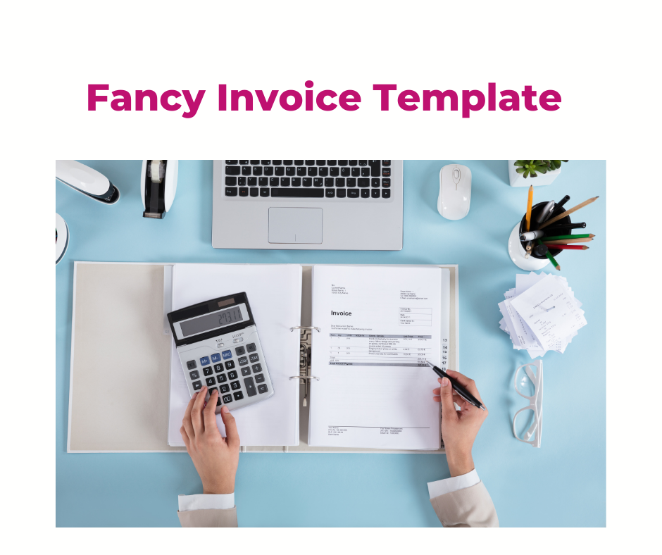 Fancy Editable Invoice Template for Client Billing - Well Resourced ...