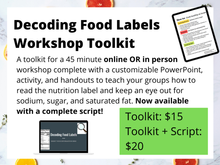 How To: Decode Nutrition Labels - Well Resourced Dietitian