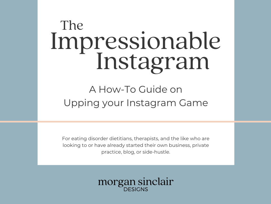 The Impressionable Instagram - Well Resourced Dietitian