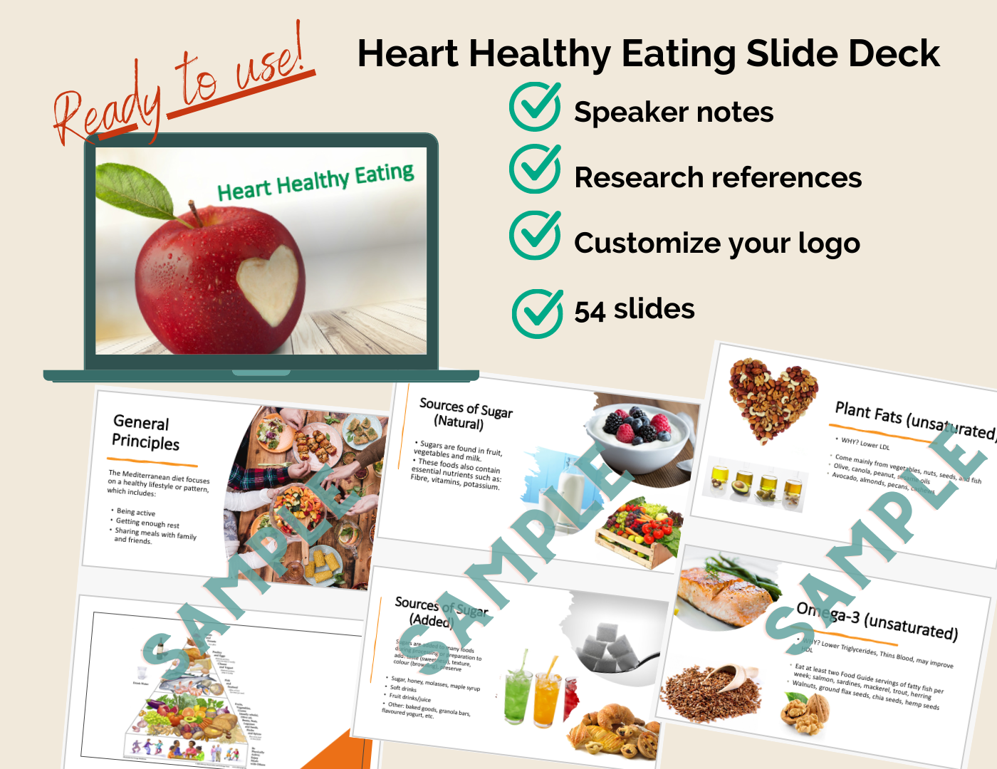 A Heart Healthy Eating: Presentation Slide Deck - Well Resourced Dietitian
