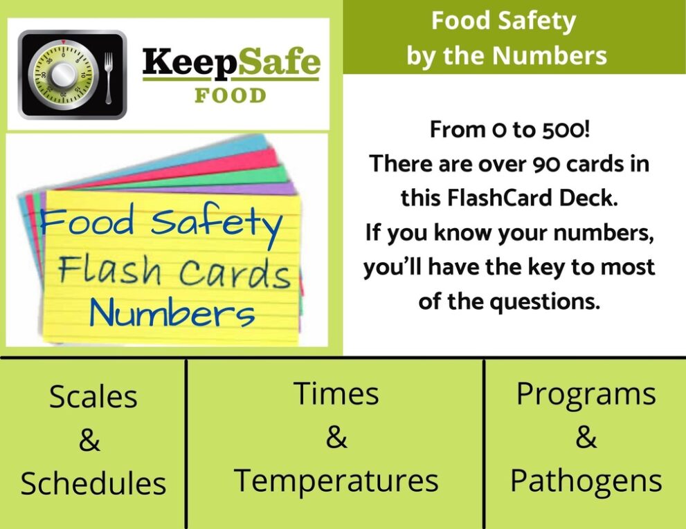 Food Safety by the Numbers: If the answer is a number, the question is ...