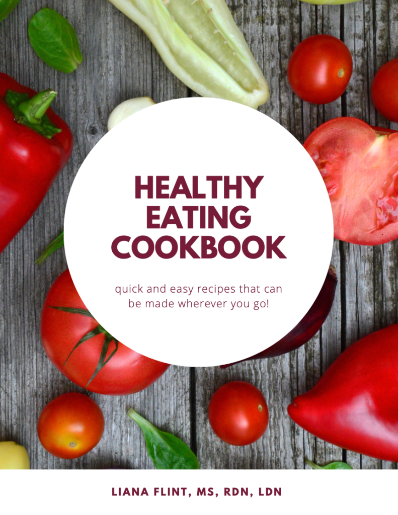 "Healthy Eating Cookbook" - Well Resourced Dietitian