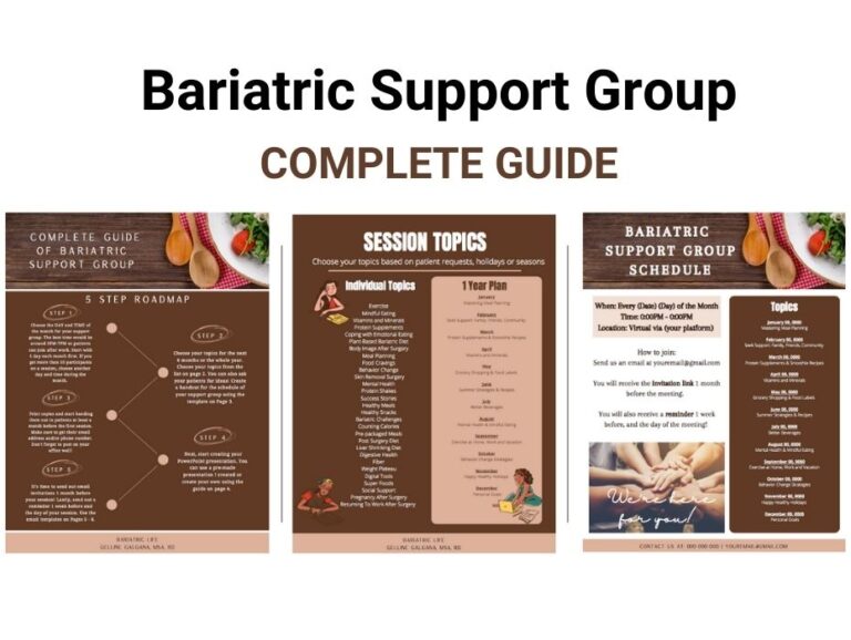 Complete Guide of Bariatric Support Group - Well Resourced Dietitian