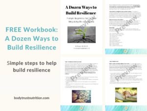 Free Workbook: A Dozen Ways to Build Resilience, mindfulness, self care ...