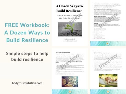 Free Workbook: A Dozen Ways to Build Resilience, mindfulness, self care ...