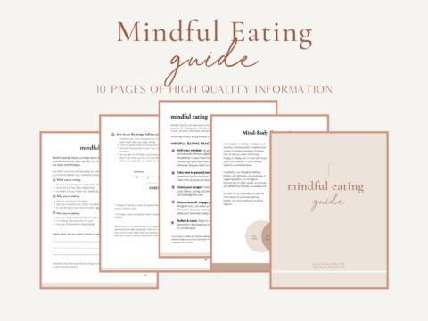 Mindful Eating - Well Resourced Dietitian