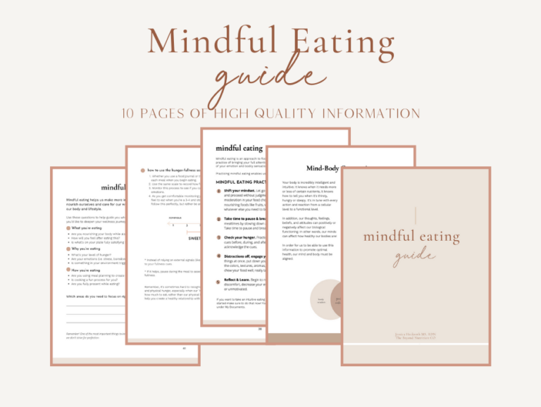 Mindful Eating - Well Resourced Dietitian