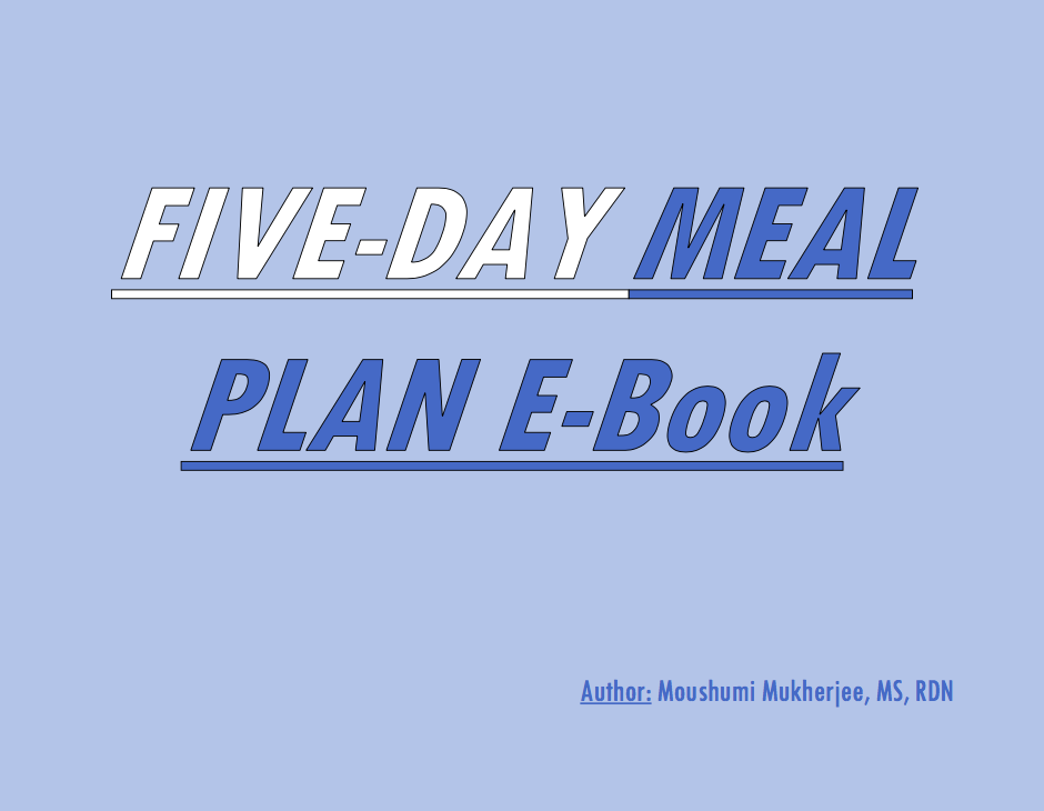 Five Day Meal Plan | Well Resourced Dietitian