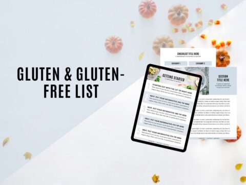 Gluten and gluten-free handout - Well Resourced Dietitian
