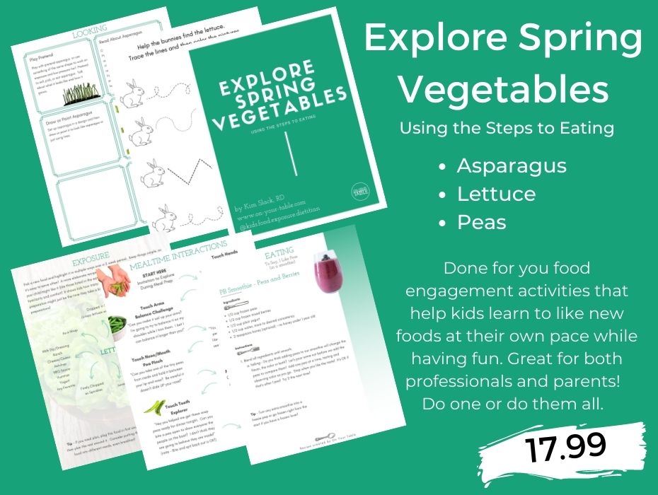 Help Picky Eaters Explore Spring Vegetables - Well Resourced Dietitian