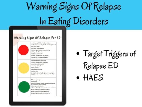 Relapse Signs For Eating Disorders - Well Resourced Dietitian